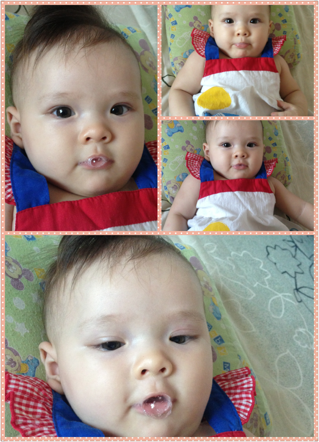 My daughter, jia jia pye is 6 months old now – Emilia Tan's BATIK Dairy