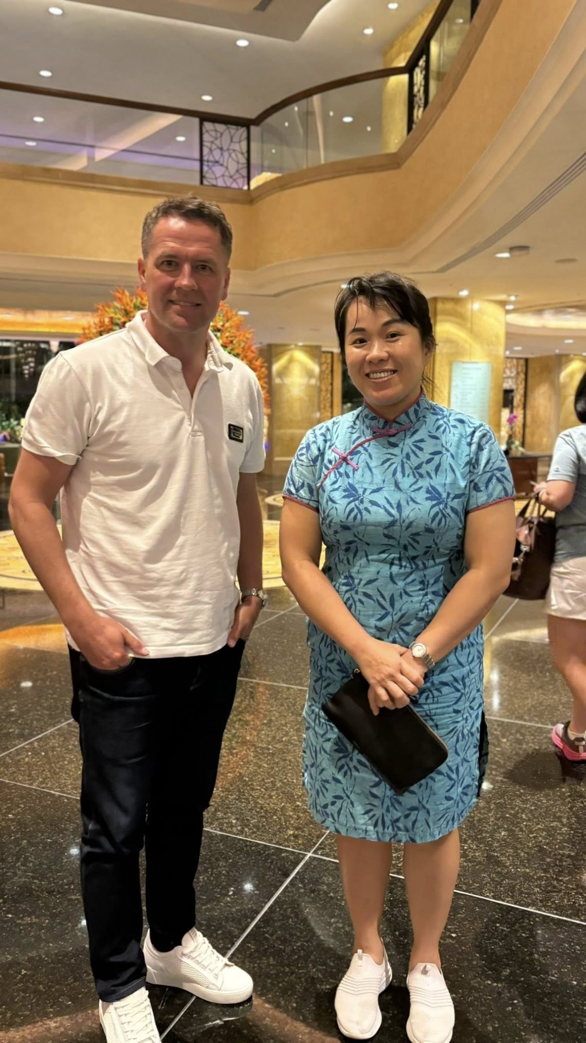 meeting up with Michael Owen – Emilia Tan's BATIK Dairy